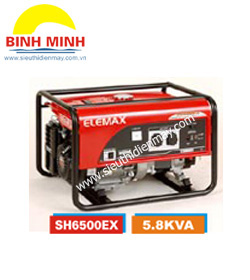 Máy phát điện Elemax SH6500EX,Đại lý Máy phát điện Elemax SH6500EX Chính hãng
